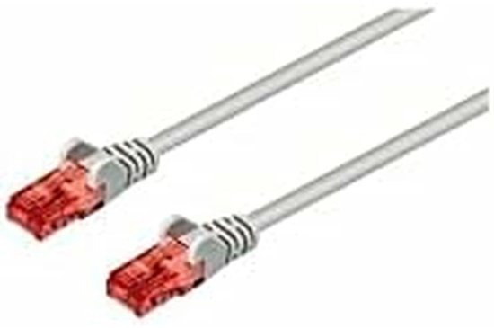 Kabel RJ45 Categorie 6 UTP Rigide NIMO Grijs 5 m | bol