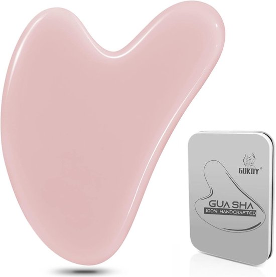Gua Sha Tool - Guasha Massage Tool - 100% Natuurlijke Jade Steen ...