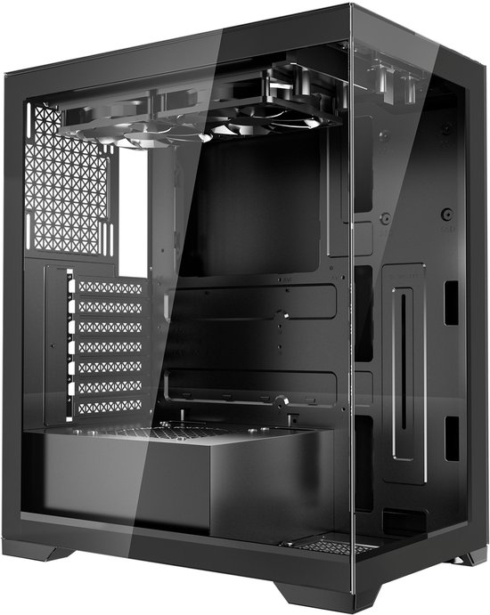 Pc Gaming Behuizing, Mid-Tower, Gehard Glazen Paneel, Geoptimaliseerde Luchtstroom,... | bol