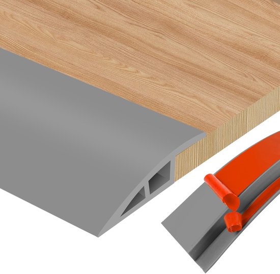 Overgangsprofiel dubbelzijdig zelfklevend drempelprofiel, PVC ...