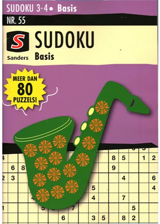Sanders Sudoku Basis - 55 2025 | bol