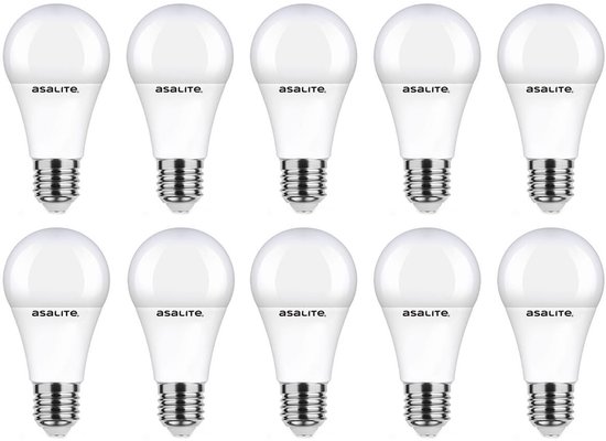 Asalite LED Lamp A65 E27 Fitting - 18W = 125W - 2000 Lumen - 4000K ...