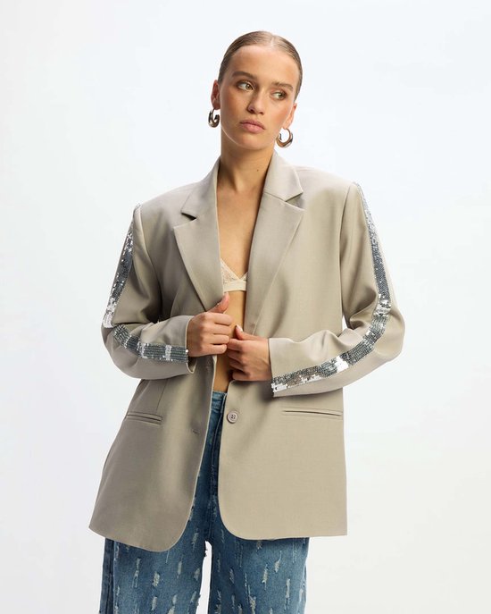 Woven Body Blazer | bol