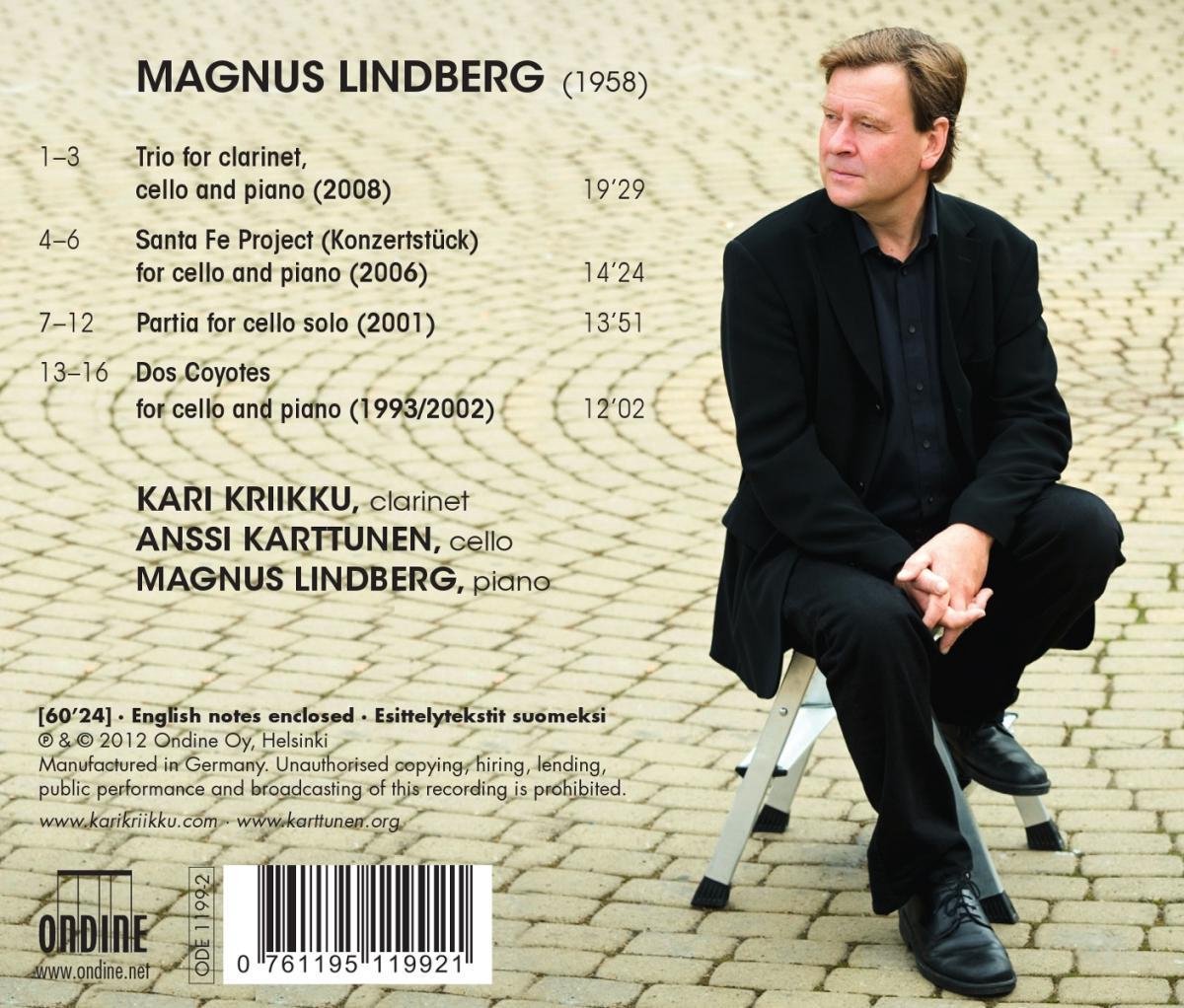 Lindbergchamber Works, Magnus Lindberg | CD (album) | Muziek | bol.com