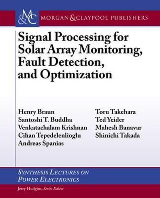 Signal Processing For Solar Array Monitoring Fault Detection And 0752