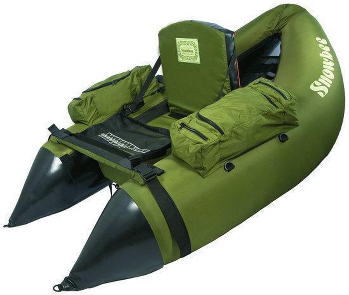 Snowbee Float Tube 600D - Bellyboat Set - Groen | bol.com
