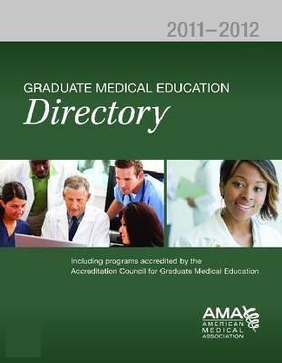 Graduate Medical Education Directory | 9781603595988 | AMA Press ...