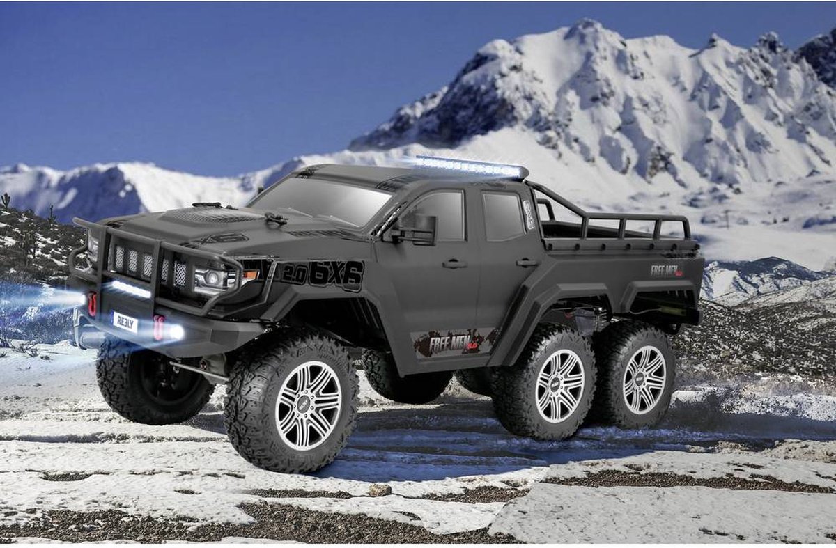 Reely FreeMen 2.0 6x6 1:10 Brushed RC auto Elektro Crawler 6WD 100% ...
