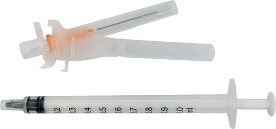 IVROU Steriele injectiespuit - 500 dozen x 100 stuks - Doseerspuit met ...