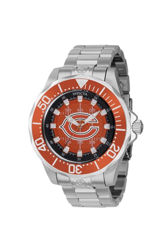 Invicta NFL - Chicago Bears 42125 Automatisch Herenhorloge - 47mm | bol.com