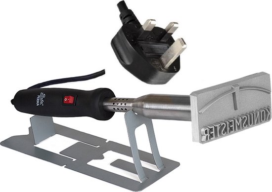 Posta Perma | elektrisch stempel | 70x40mm-300 Watt-RVS (kleinste frees ...