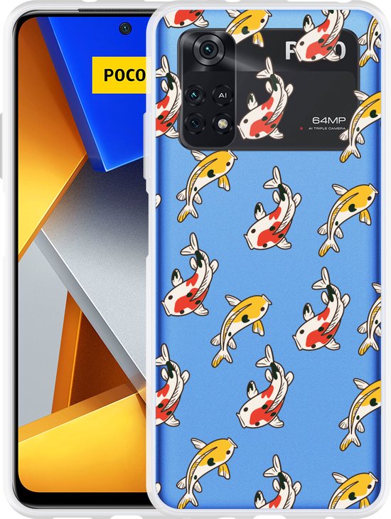 Xiaomi Poco M4 Pro Hoesje Koi Fish - Designed by Cazy | bol