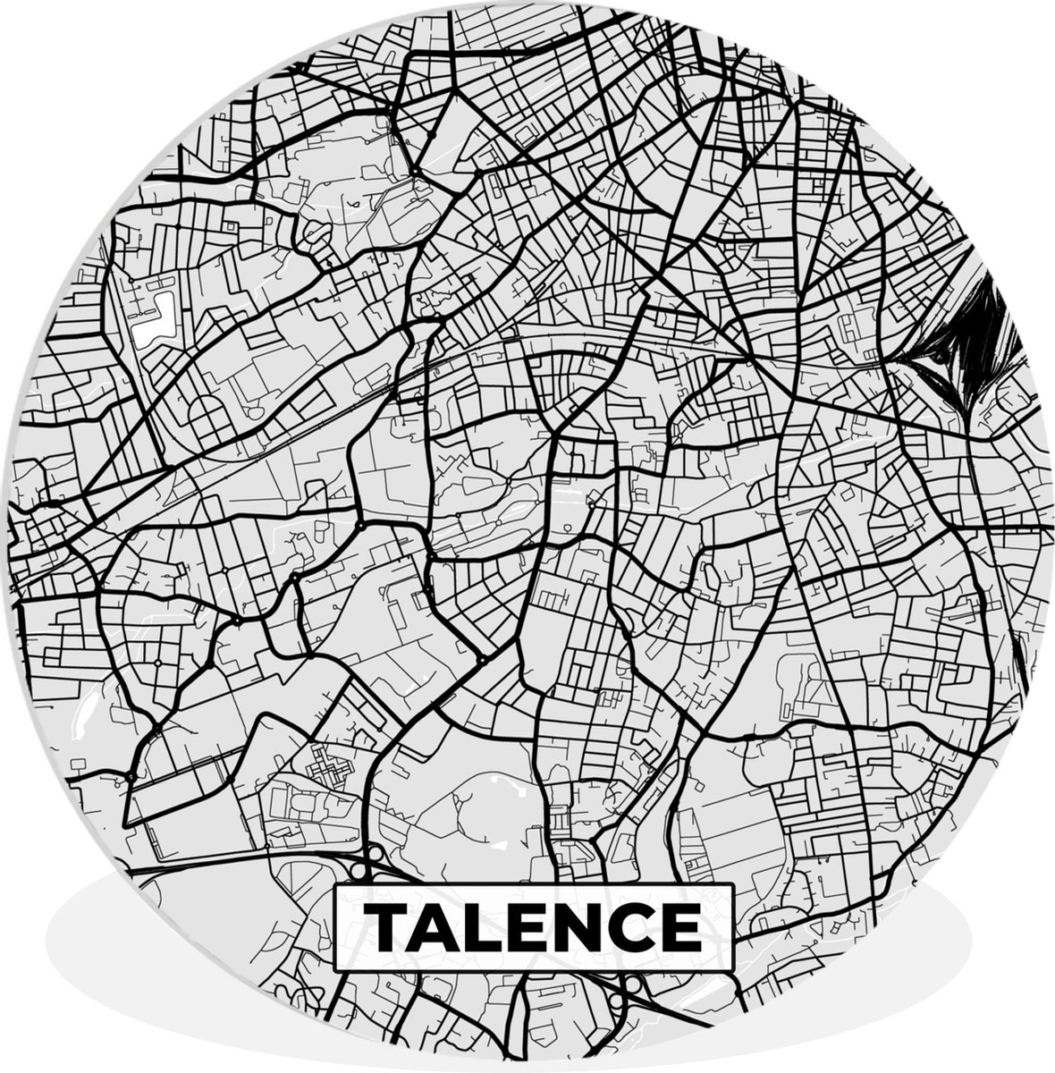 Wall Circle - Wall Circle Indoor - Carte - Plan de Ville - Talence ...