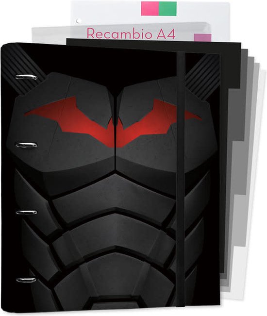 DC comics: Batman Armor 4-Ring Binder WITH PAPER | bol.com