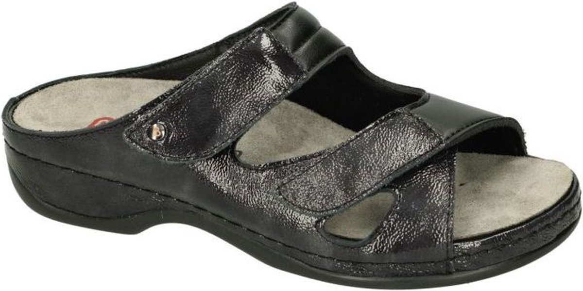 Berkemann -Dames - zwart - slippers & muiltjes - maat 37.5 | bol.com