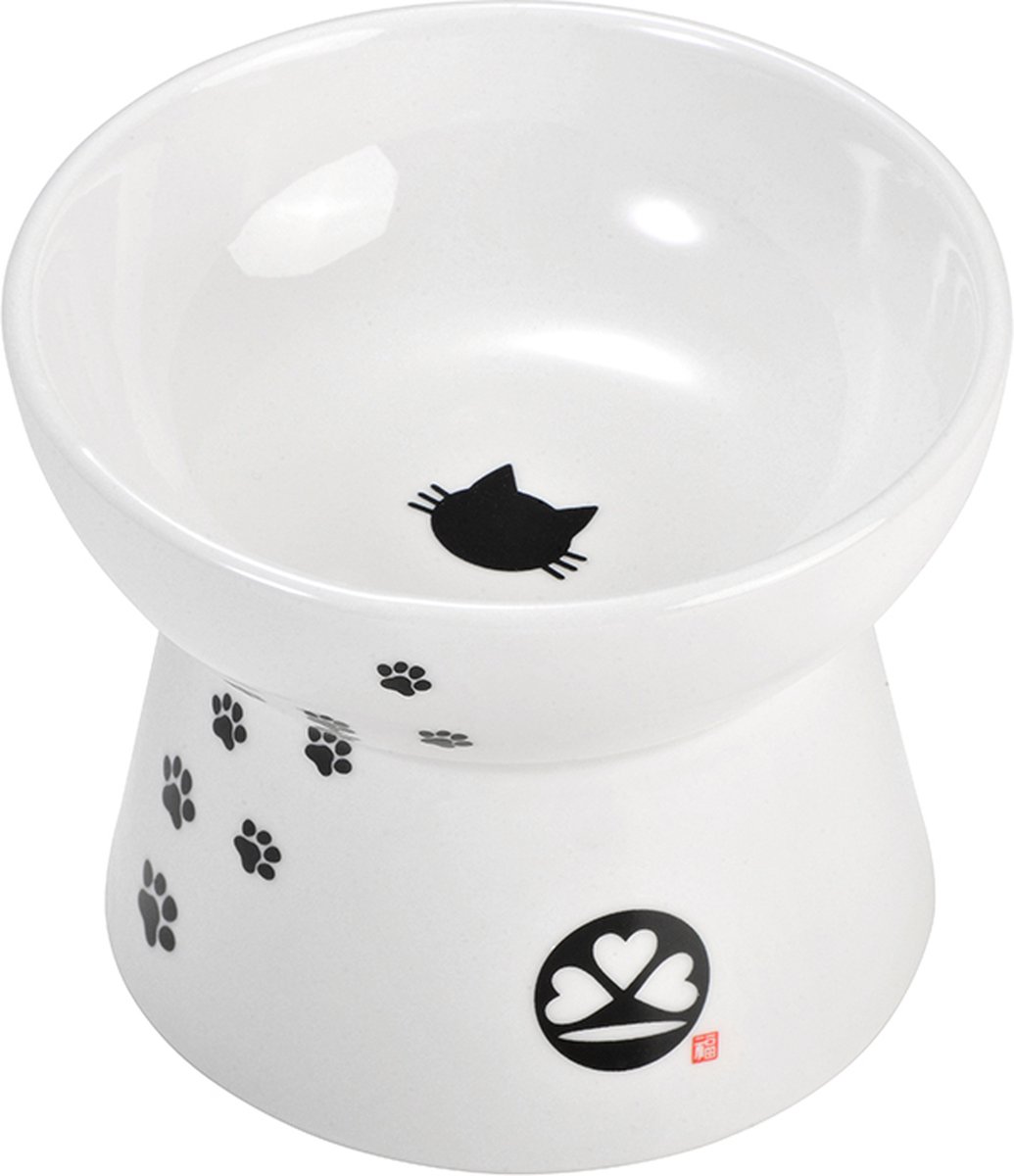 4145C Extra hoog katten schaaltje - Drink- voerbakje voor kat of poes ...