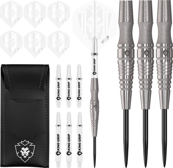 KOTO Kingwave 90% - Dartpijlen - 23 Gram - Tungsten Darts - Steeltip ...