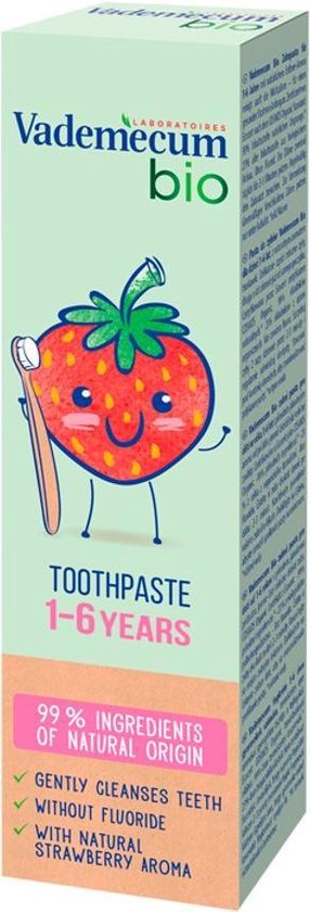 Vademecum - Bio Kids 1-6 Toothpaste Toothpaste For Children Strawberry ...