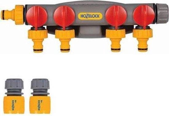 HOZELOCK 4-WEG WATERVERDELER 3/4" en 1/2'' | bol