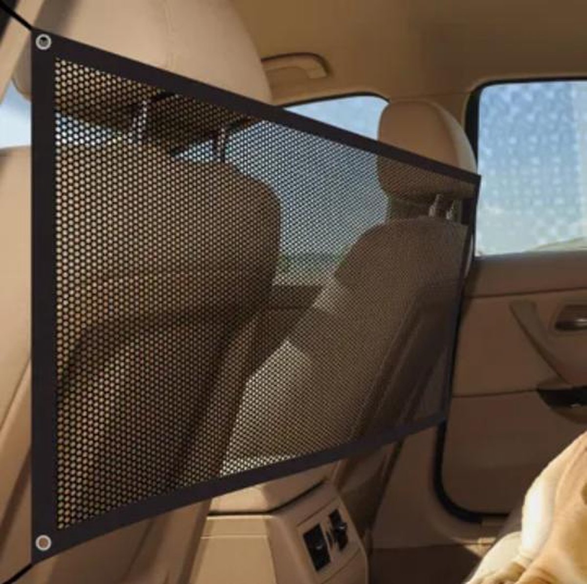 Premium Veiligheidsnet Auto - Hondennet - Dierennet - Hondenrek Auto ...
