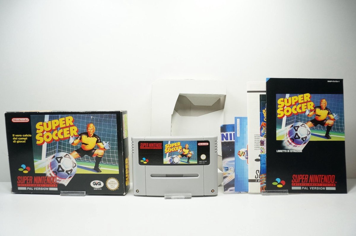 Super Soccer - Super Nintendo [SNES] Game PAL | Games | bol.com