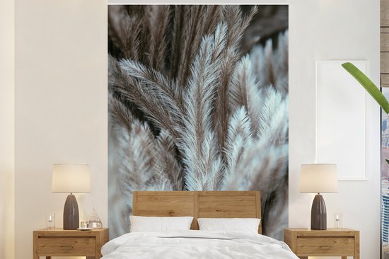 Behang - Fotobehang Rustgevend beeld van zachte veren - Breedte 180 cm ...