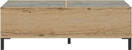 CALICOSY - Salontafel met verschuifbare laden LOCKER - Franse makelij | bol