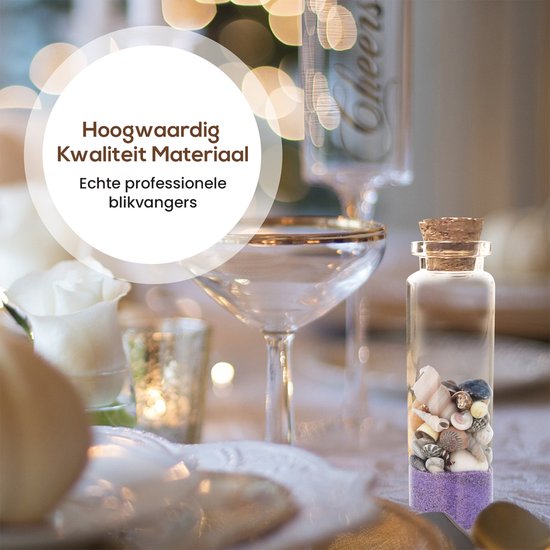 Starevia® Reageerbuisjes met kurk - Reageerbuisjes - Glas ...
