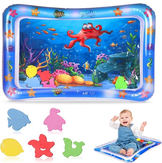 Waterspeelmat Baby - Watermat - Speelkleed - Octopus - 67x50cm | bol