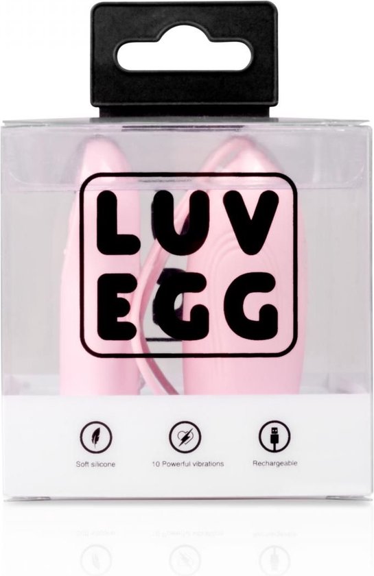 LUV EGG Vibrerend Eitje - Met afstandsbediening - 10 vibratiestanden ...