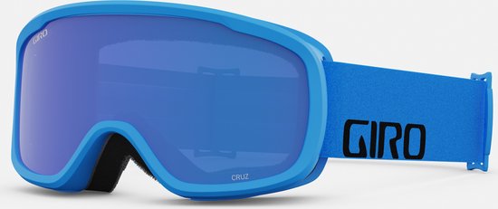 Giro Cruz Adult Snow Goggle - Blue Wordmark Strap with Grey Cobalt Lens ...