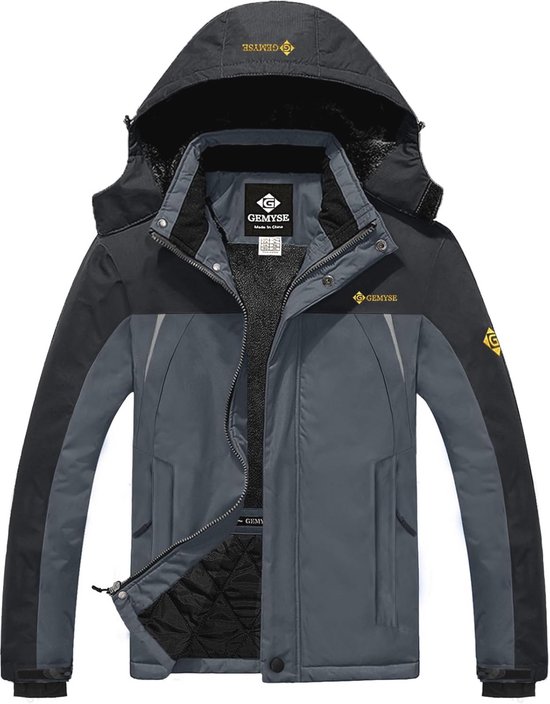 Waterdichte Fleece Ski Jas voor Dames en Heren - Winddichte Outdoor ...