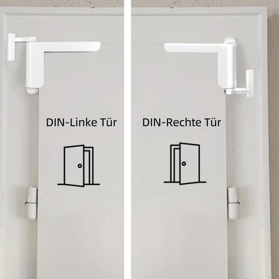 Automatische Deursluiter voor Binnendeuren - Eenvoudige Installatie ...