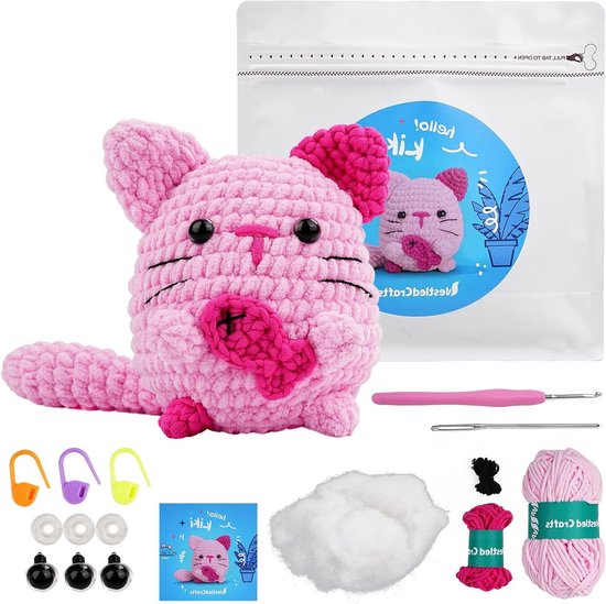 Complete haakset voor beginners met video-tutorials - Amigurumi ...
