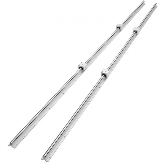 Lineaire geleiderail set - SBR20-2200 mm - Set van 2 Rails - Met 4 ...