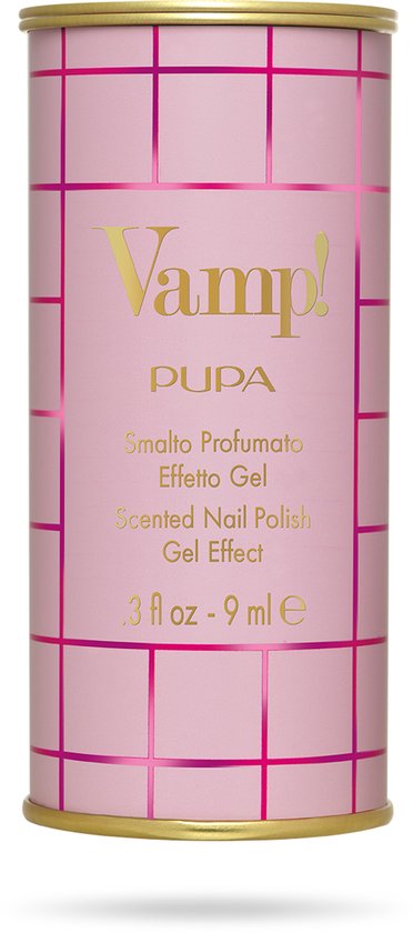 PUPA Milano VAMP! Scented Nail Polish Gel Effect 126 True Nude - 9 ml | bol