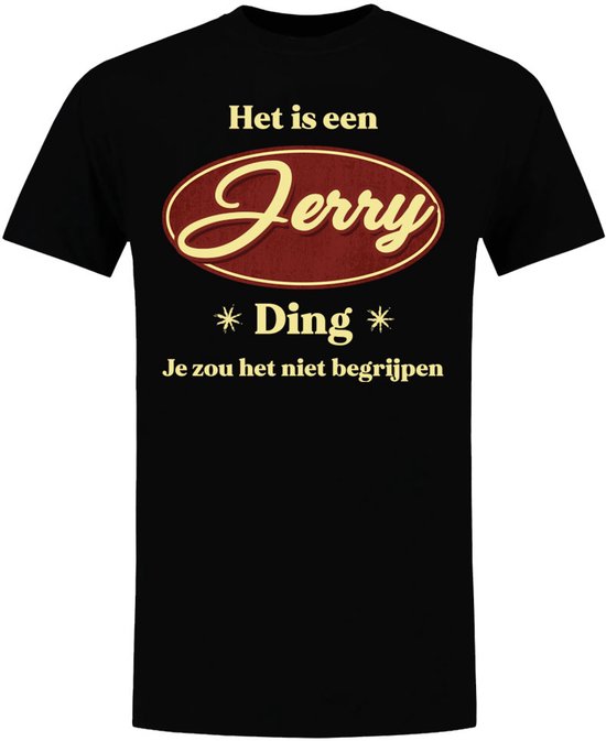 Het is een Jerry ding - heren T-shirt - verjaardag - shirt - jarig ...