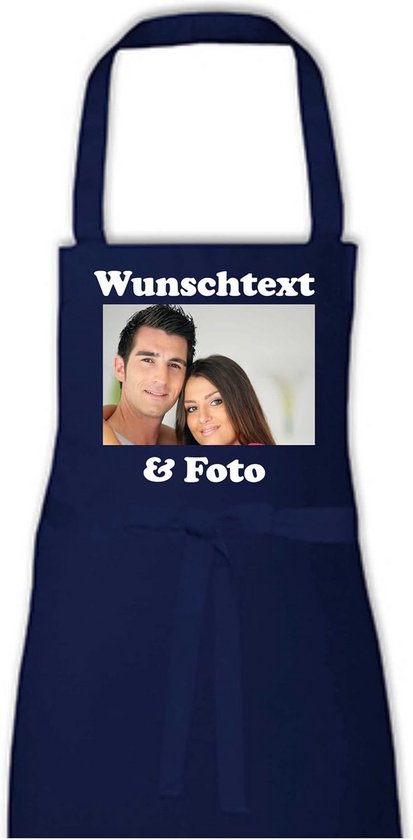 Gepersonaliseerd Schort met Tekst of Foto | BBQ Schort Heren & Dames ...