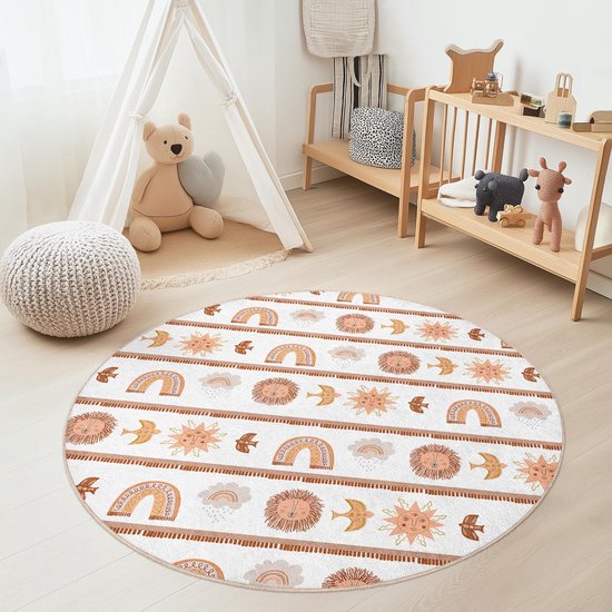 Kinderteppich Runden 390 2 | bol