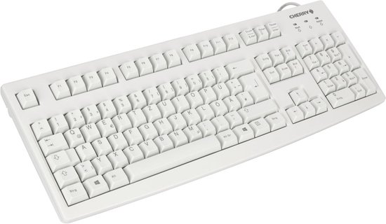 Duitse layout QWERTZ-toetsenbord, bedraad, compact en comfortabel ...
