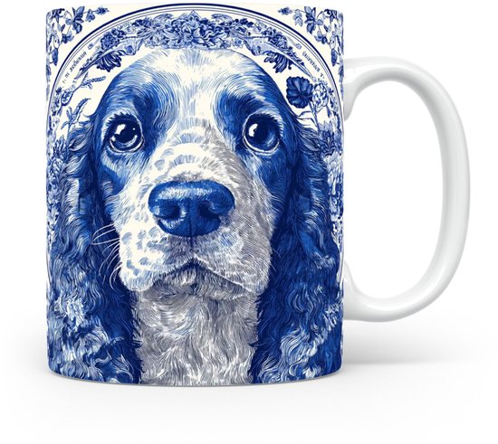 Mok Cocker spaniel Beker voor koffie of tas voor thee, cadeau voor ...