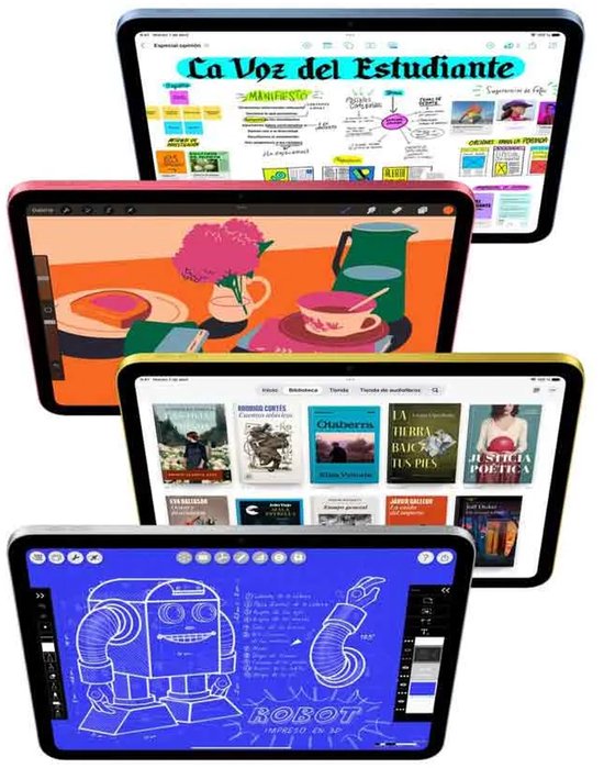 Apple iPad A16 (2025) - 11 pouces - Wi-Fi - 128 Go - Yellow | bol
