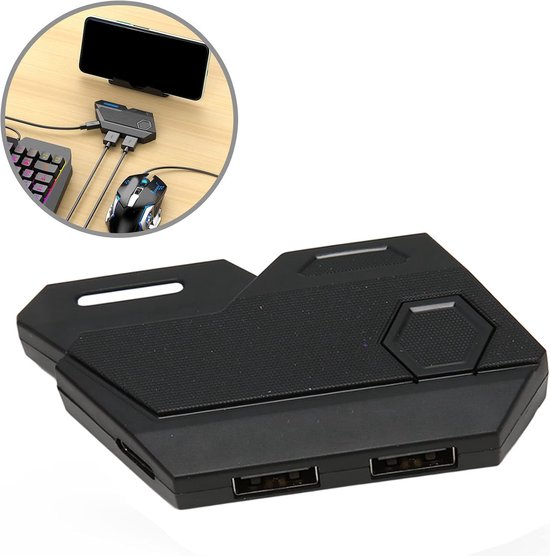 Health Gear Keyboard en Mouse Converter - Controller Adapter voor PS3 ...