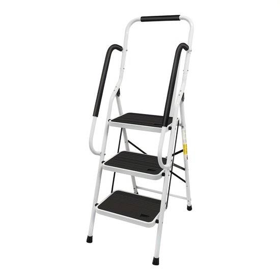 3-Traps Ladder – Opvouwbare Ladder – Steigertrap – Trapladder ...