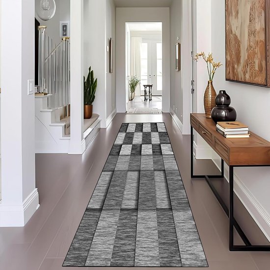 Antislip Tapijtloper voor Gang en Hal 50x160 cm - Vuilvangend en ...