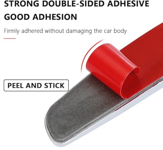 Universele Rubber Autodeur Bumperstrip - 4 Stuks Gegalvaniseerde Anti ...