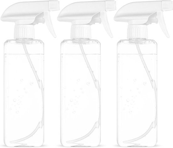 Lege spuitflessen set van 3 stuks - 500 ml - Huishouden, Tuinieren ...