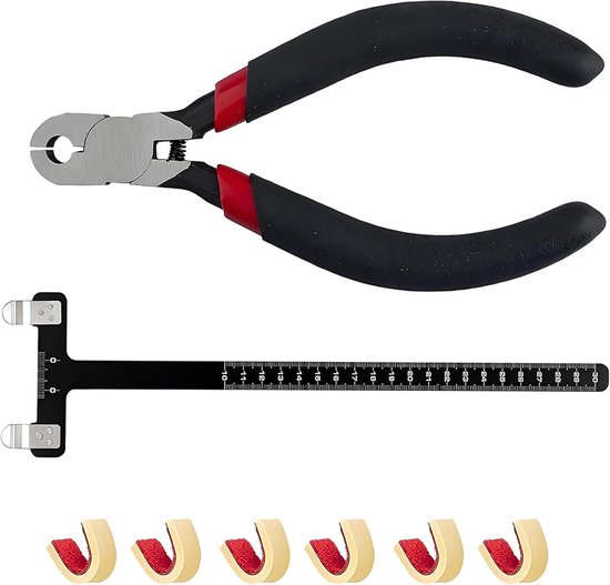 T-Shaped Bow Square Ruler - Archery Nock Points - Bow String Pliers met ...