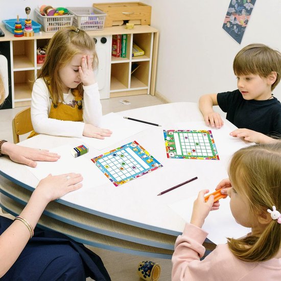 80 Incentive Beloningskaarten met 2400 Kleurrijke Sterren Stickers voor ...