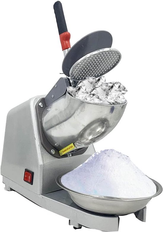 Krachtige Elektrische IJsmachine voor Fijne IJsschaafsel - 300W ...